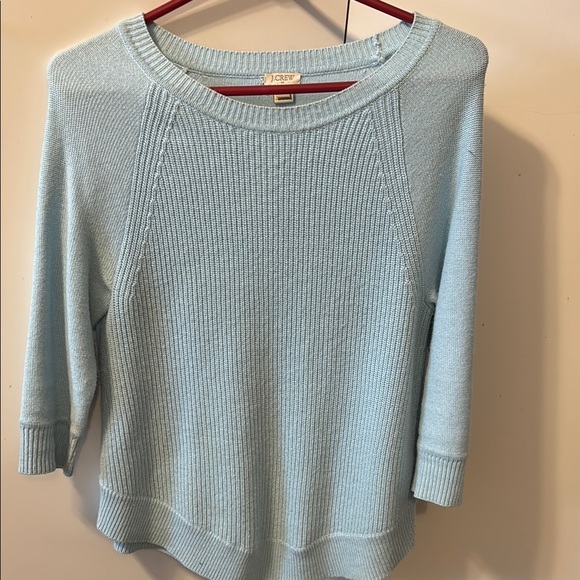 J. Crew | Sweaters | J Crew Light Blue Sweater | Poshmark